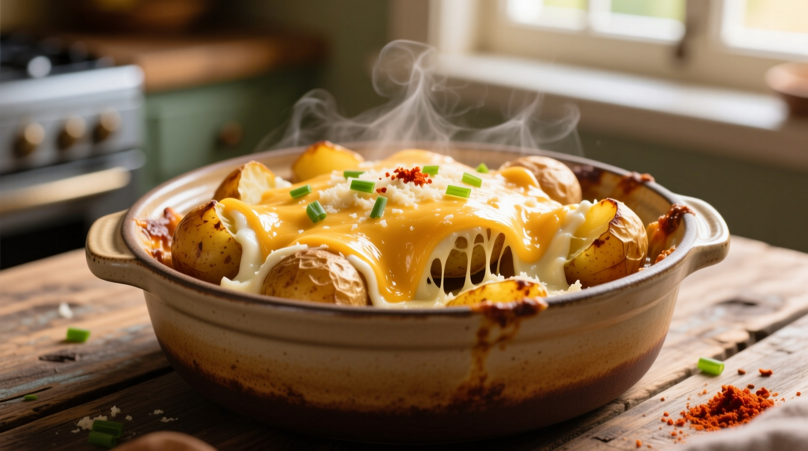 Patate al formaggio nello slow cooker: ricetta perfetta