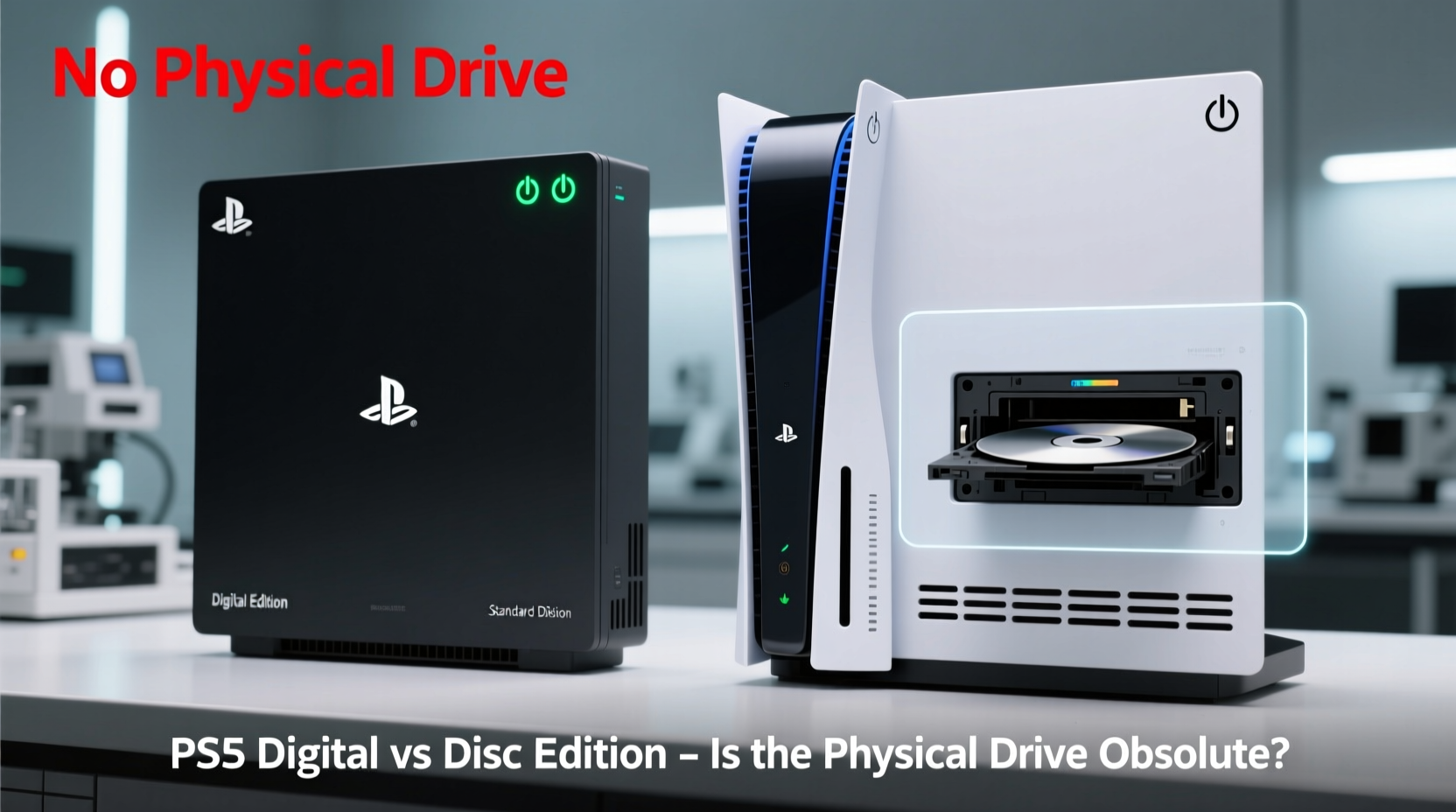 Ps5 Digital Vs Disc Edition Is The Physical Drive Actually Obsolete Now