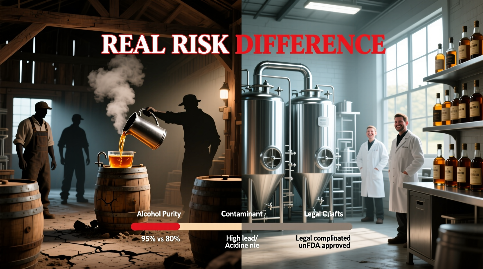 Moonshine Vs Legal Craft Spirits What’s The Real Risk Difference
