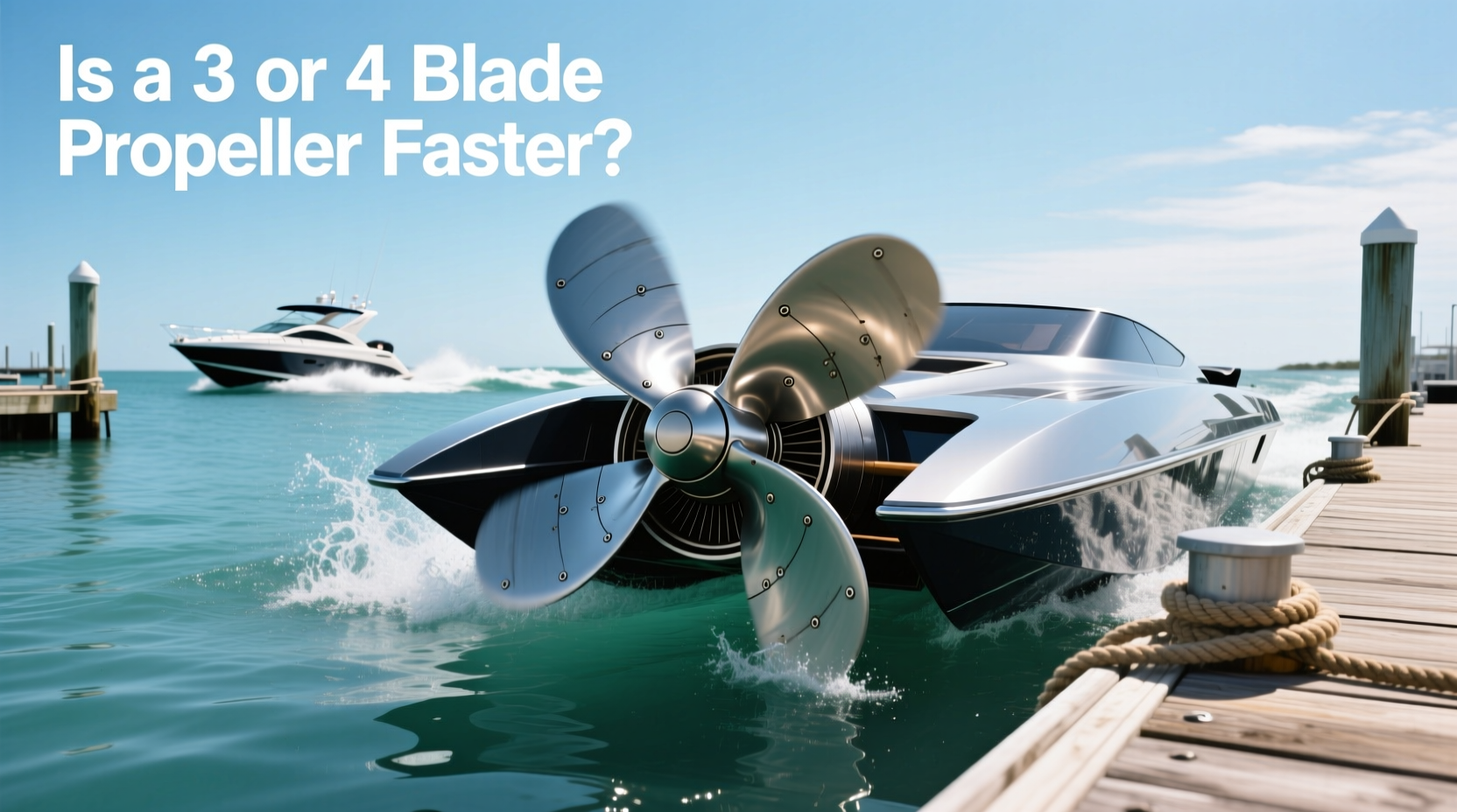 How to Choose Jet Boat Propeller, Is a 3 or 4 Blade Prop Faster? Buying ...