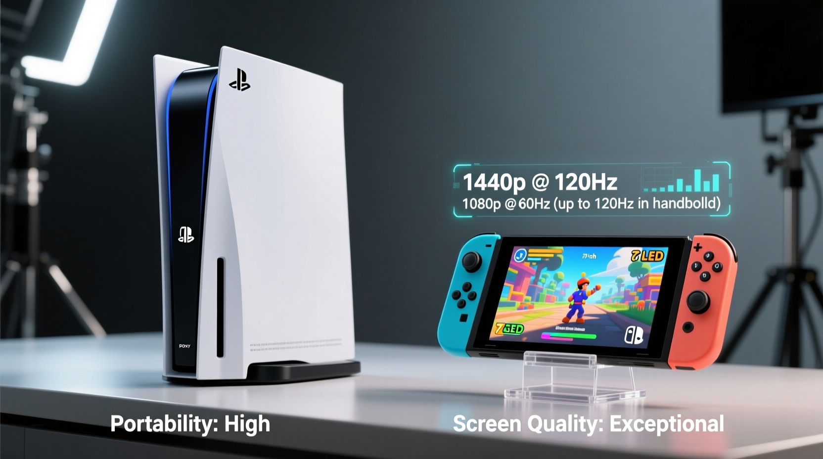 Switch Oled Vs Ps5 Slim Which Console Offers Better Portability And ...