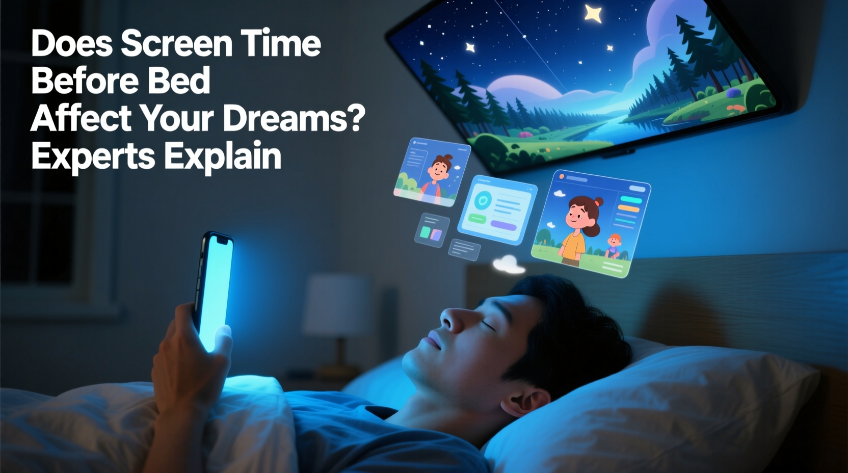 Does Screen Time Before Bed Really Affect Your Dreams Experts Explain