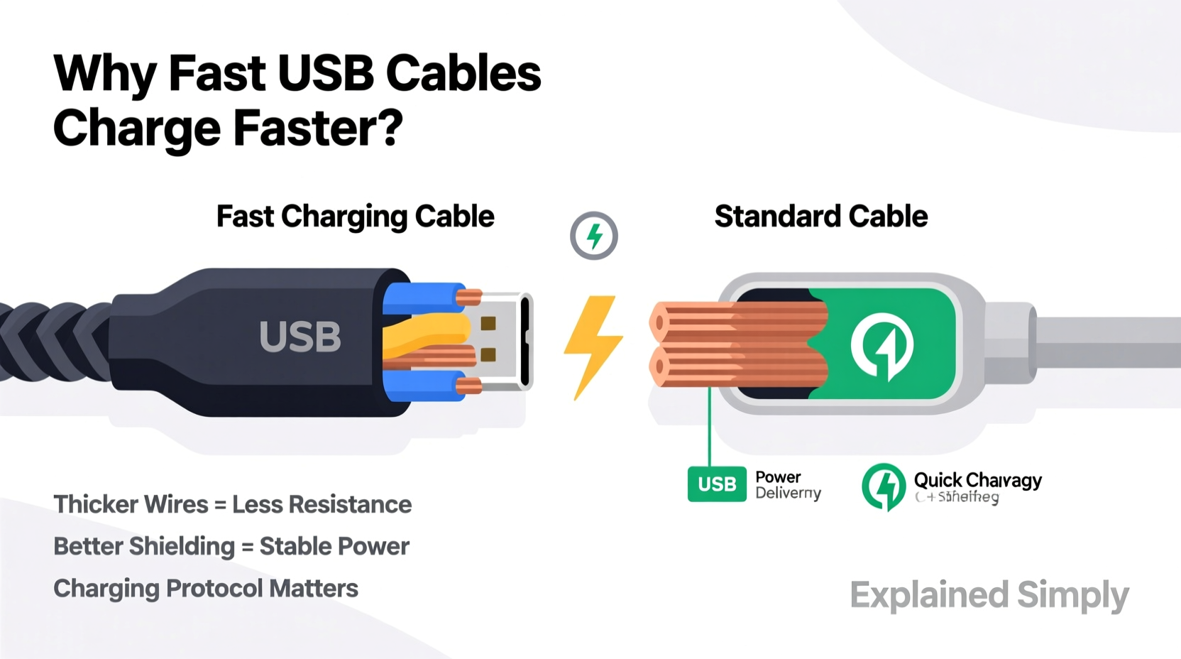 Why Do Some Usb Cables Charge Faster Than Others Explained Simply