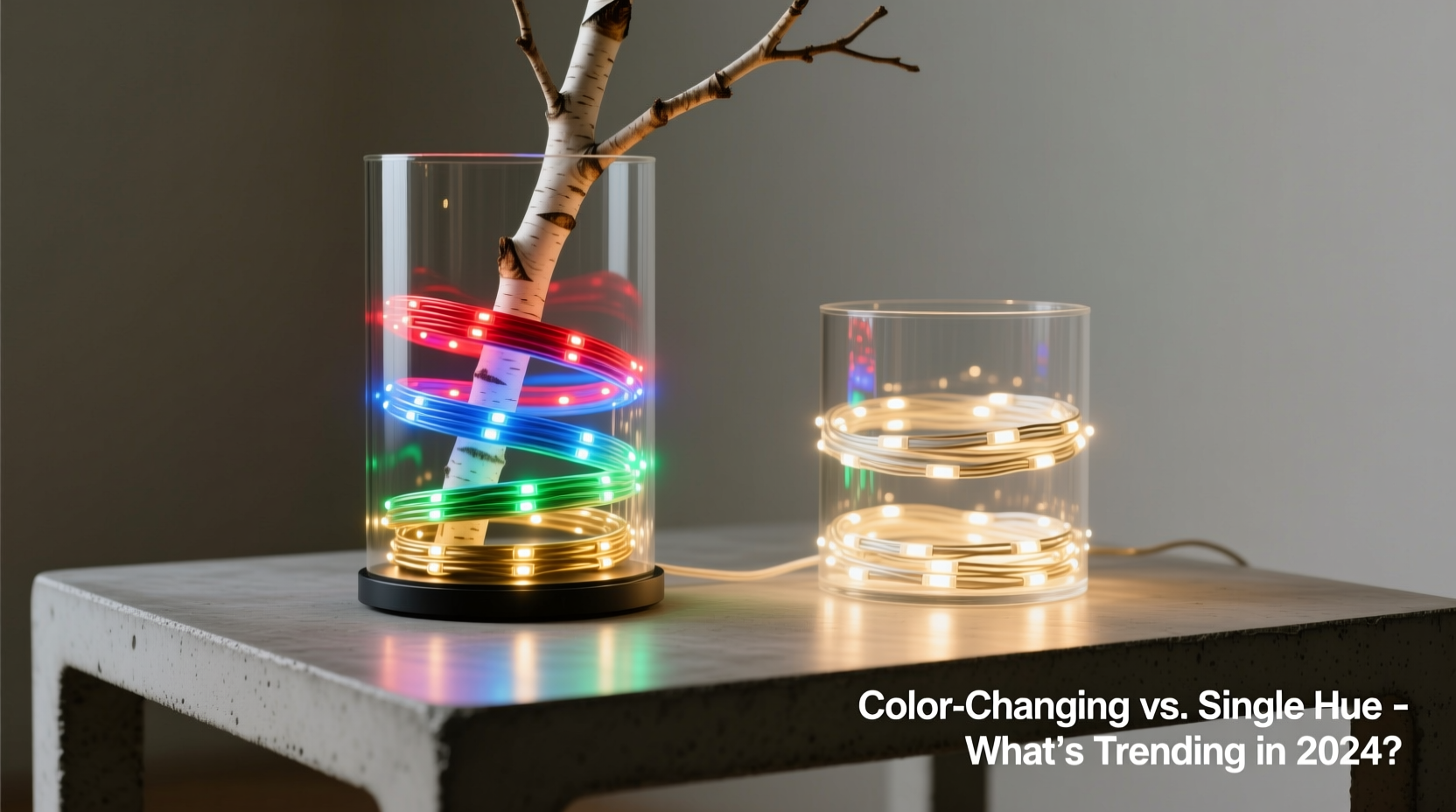 Color Changing Vs Single Hue Christmas Lights Which Is Trending In 2024