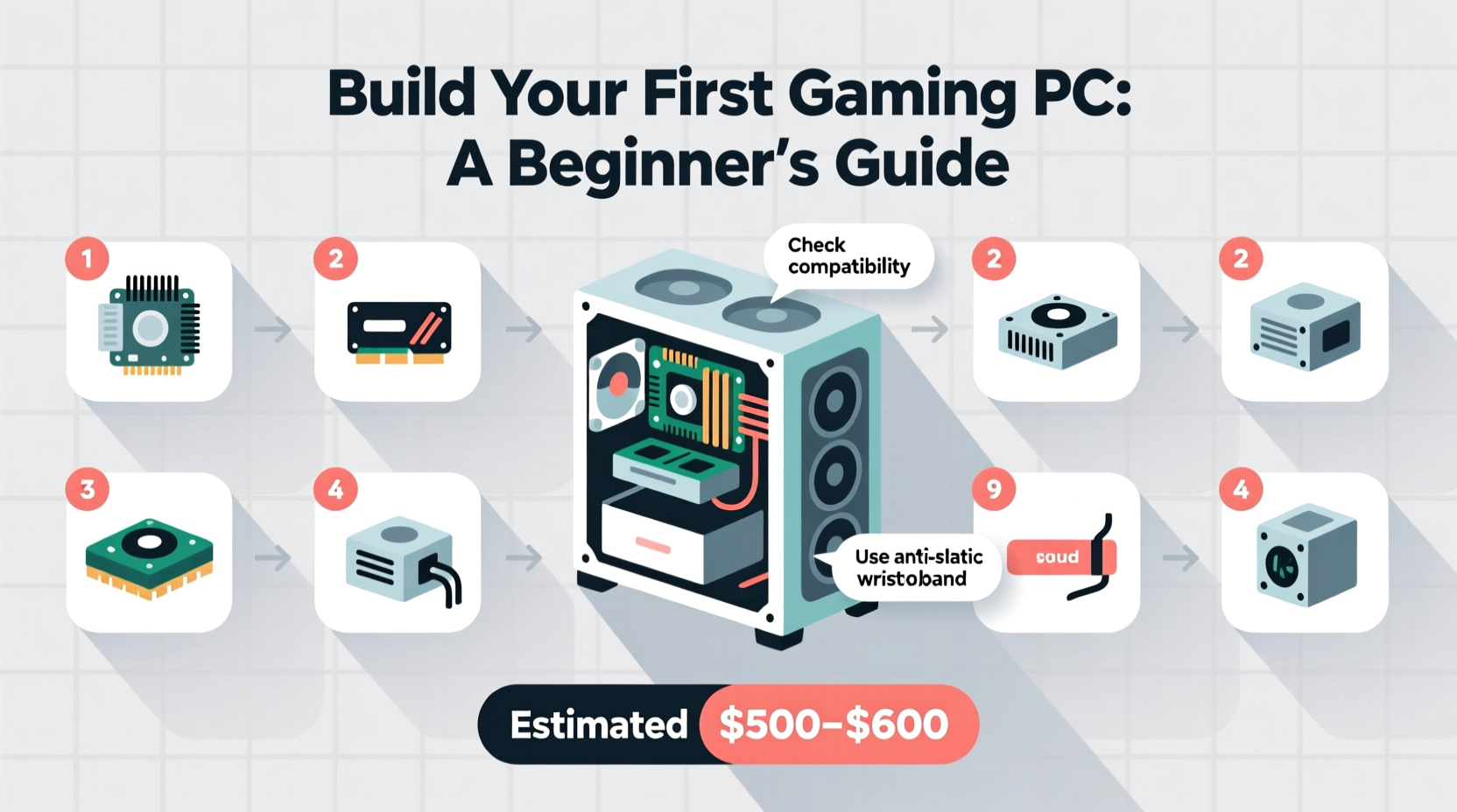 Step By Step Guide To Building A Budget Gaming PC Without Experience