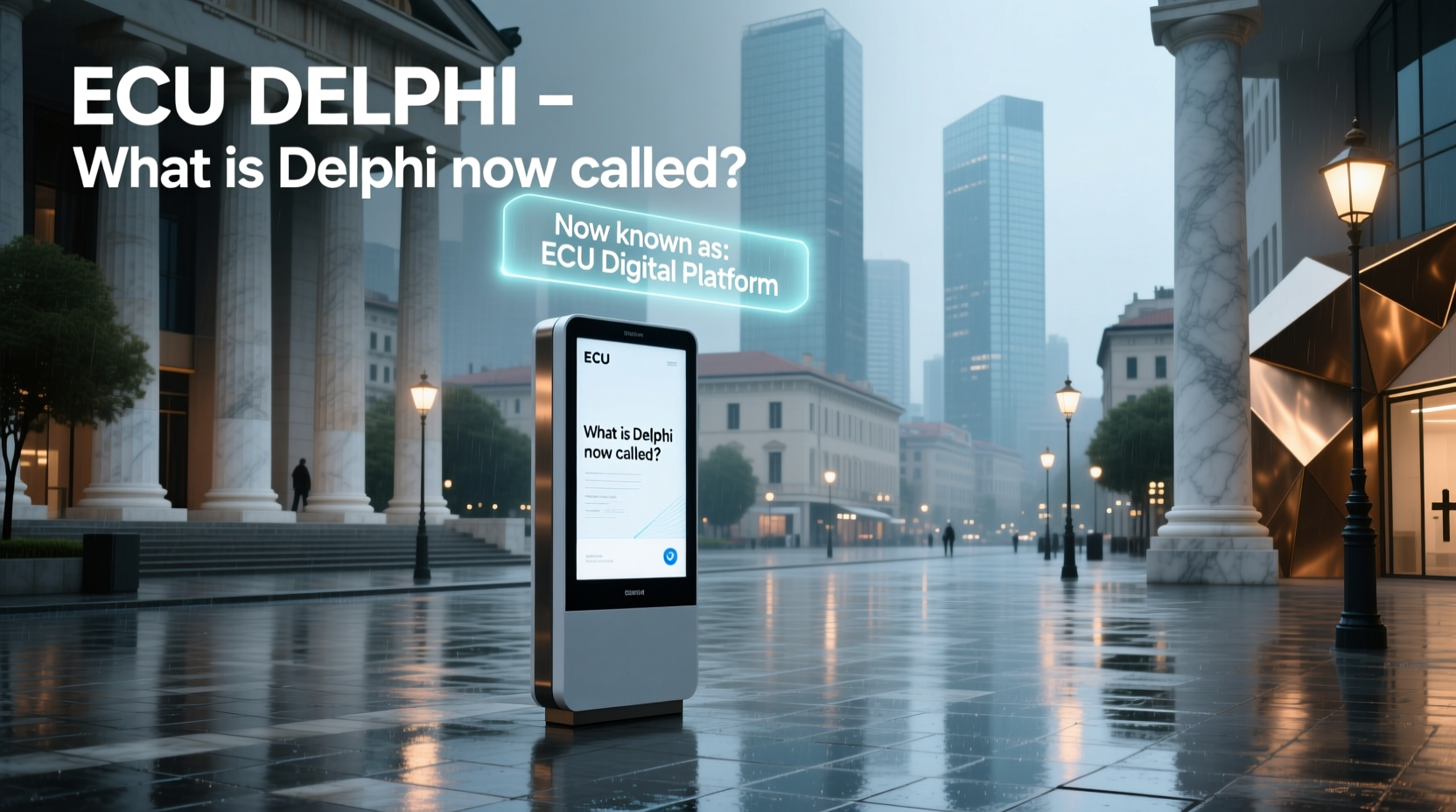 How to choose ecu delphi,What is Delphi now called?