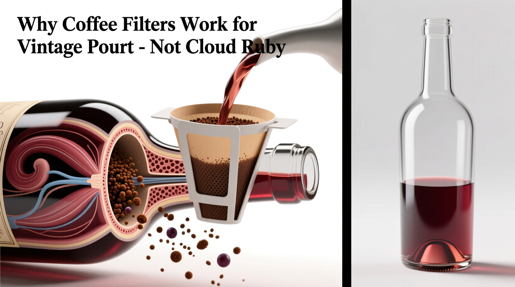 Port Wine Sediment Filter—why Does Coffee Filter Work For Vintage Port ...