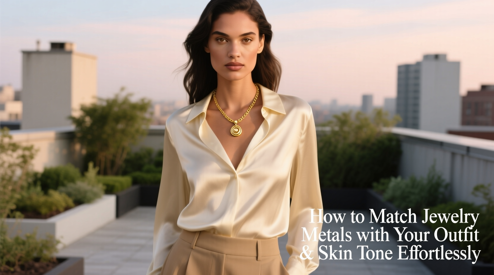 How To Match Jewelry Metals With Your Outfit And Skin Tone Effortlessly