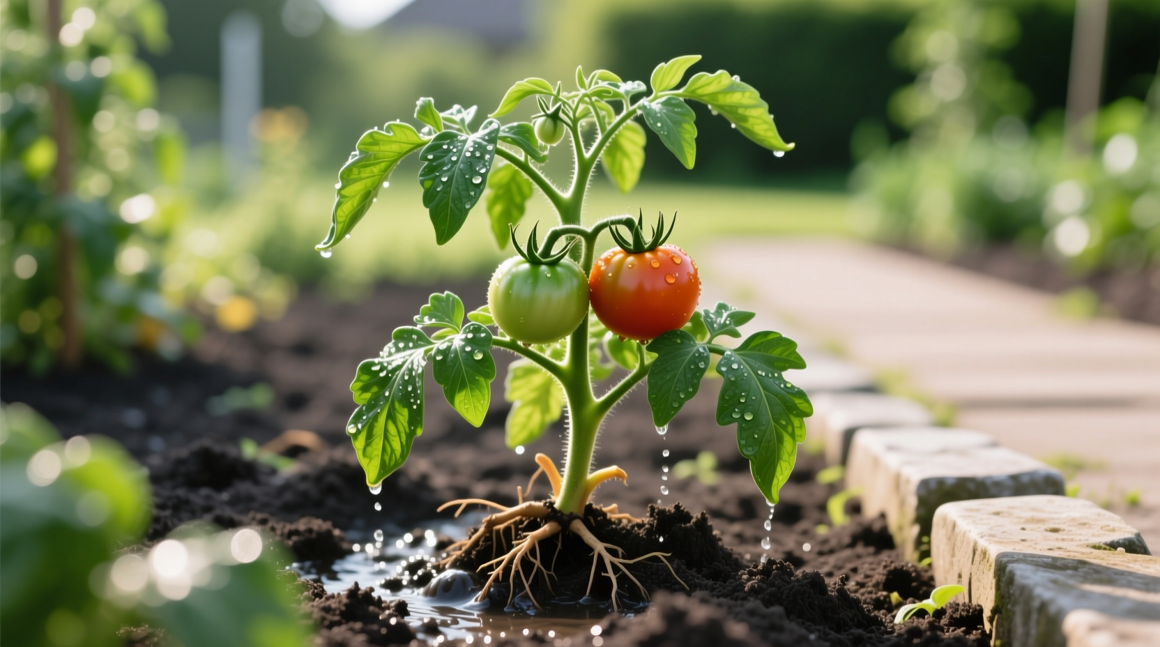 Tomato Plant Watering: Why Daily Amounts Don't Matter