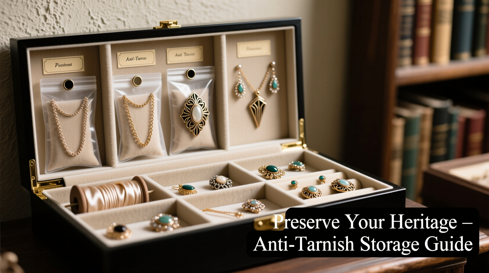 How To Store Vintage Jewelry Without Tarnishing Or Tangling Chains