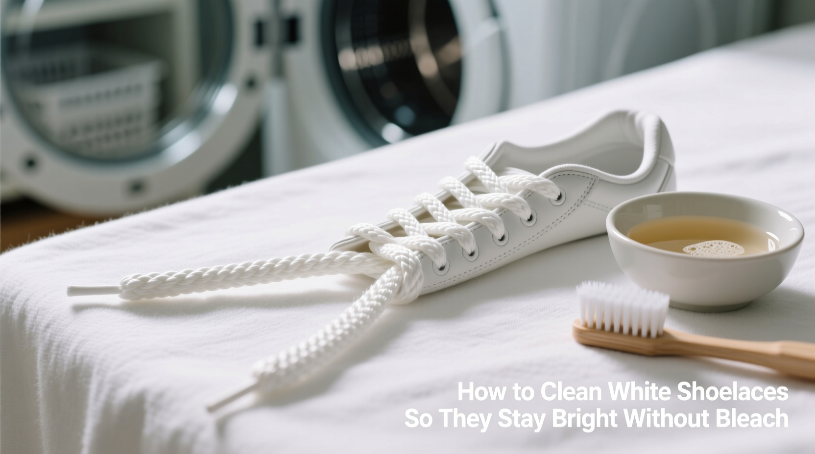 How To Clean White Shoelaces So They Stay Bright Without Bleach