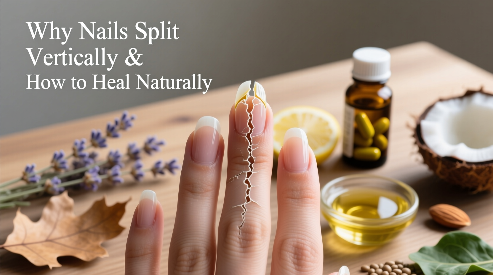 Why Do My Nails Split Vertically And How To Fix Weak Nails Naturally At ...