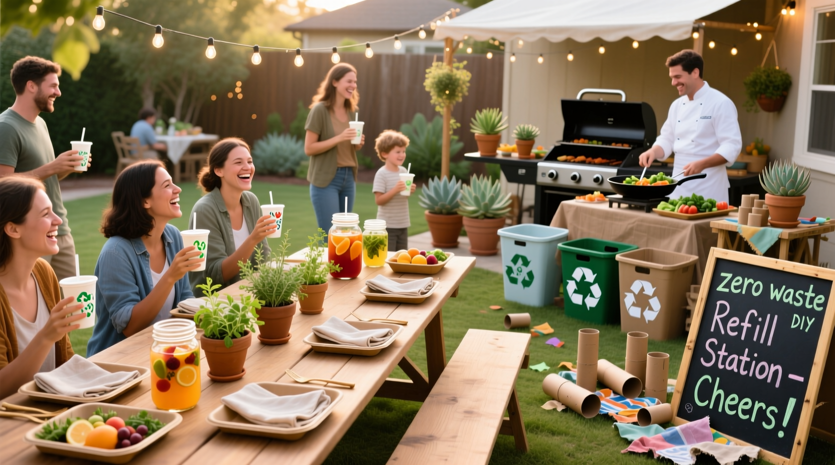 How To Host A Low Waste Party Without Sacrificing Fun Or Flavor
