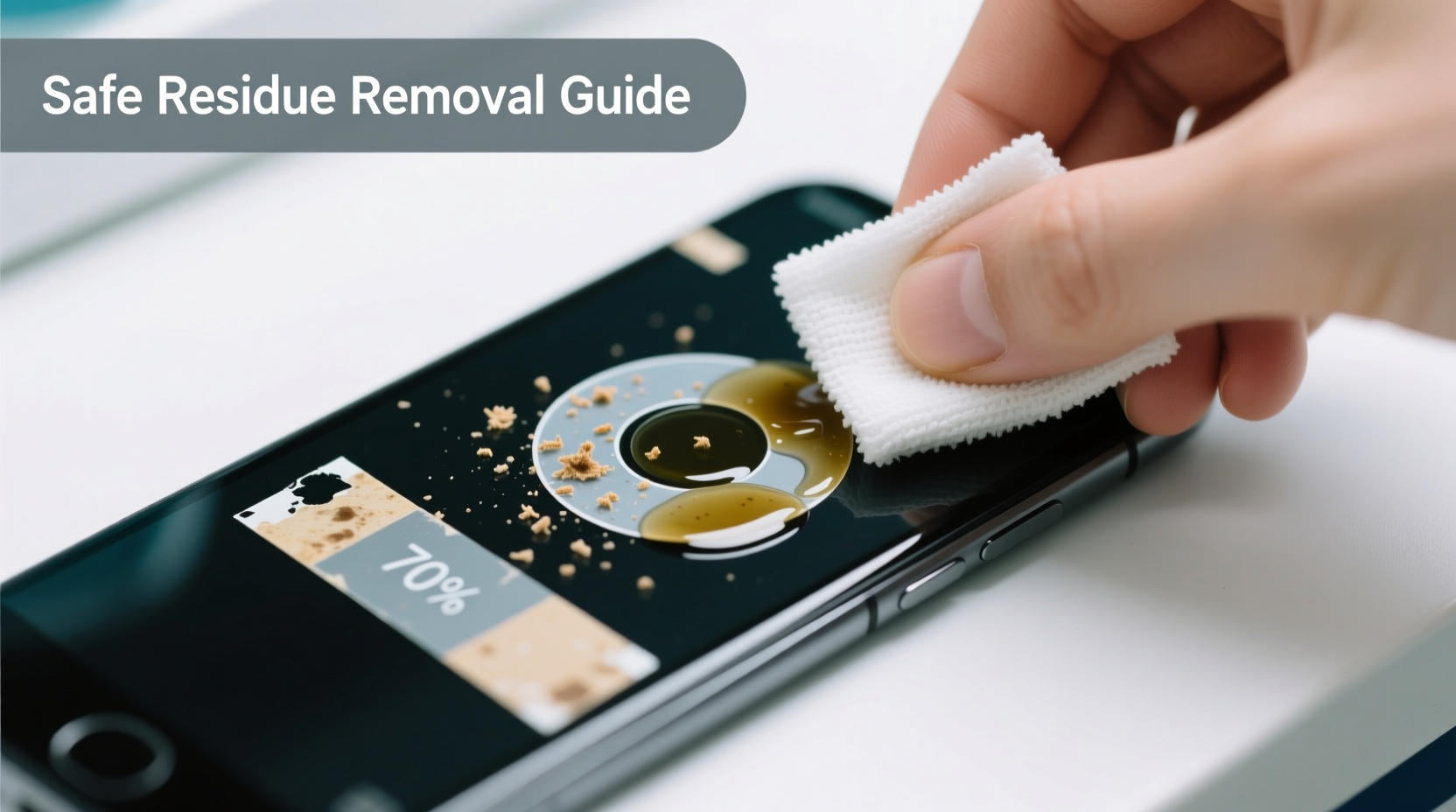 How To Remove Sticky Residue From Old Decals On Electronics Safely