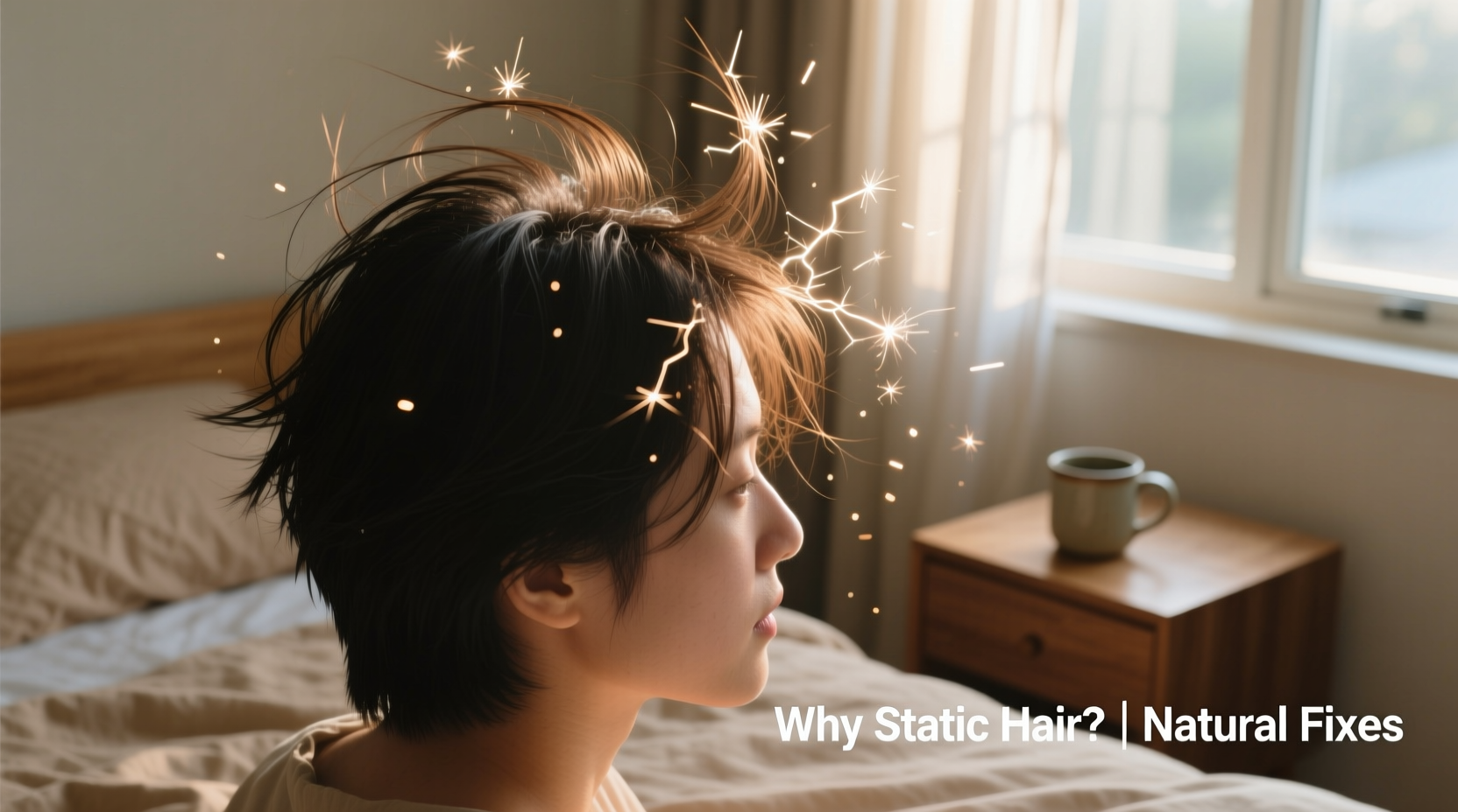 Why Do I Wake Up With Static Hair Every Morning And How To Stop It ...