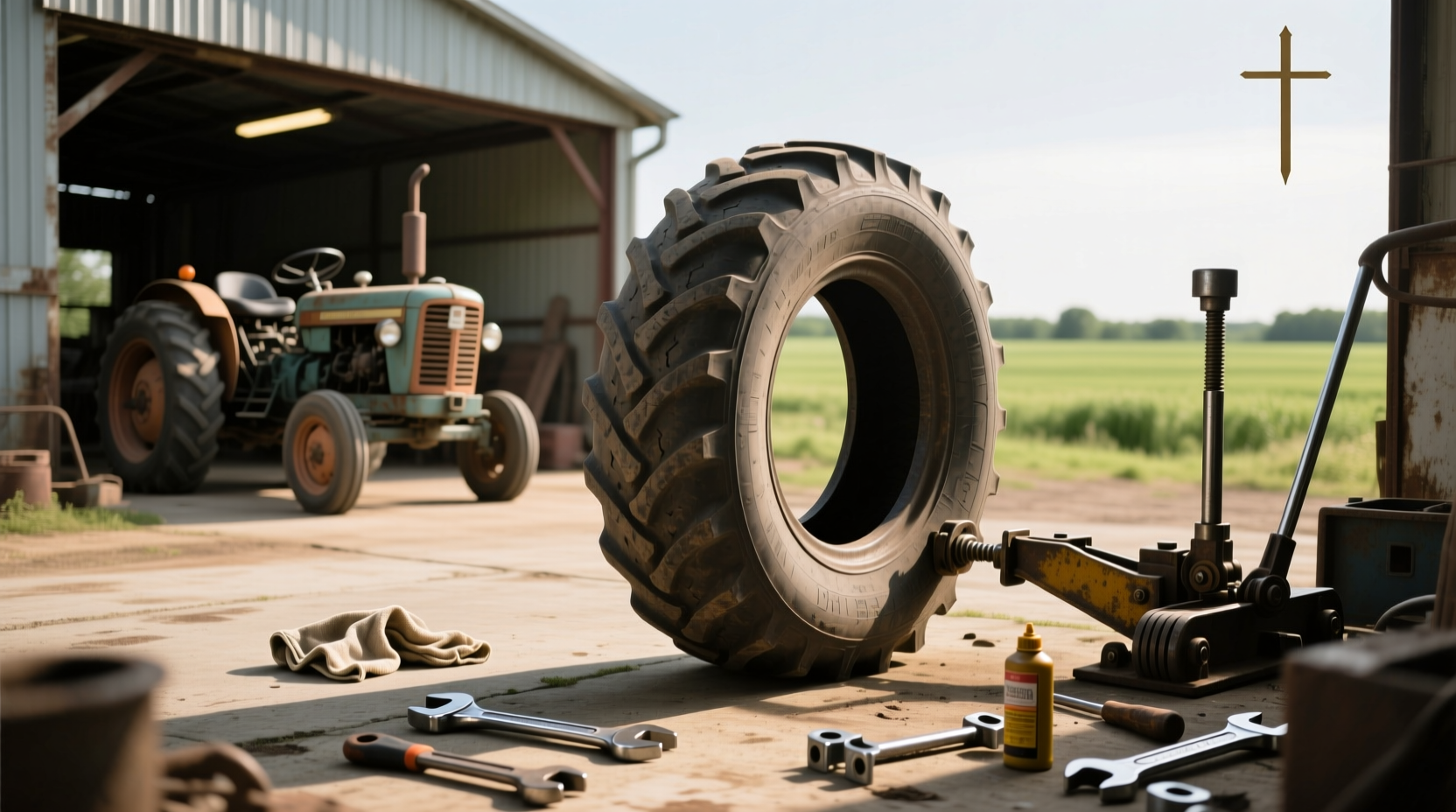 How to Choose Hand Tractor Tyre, How Heavy Is a Small Tractor Tire?