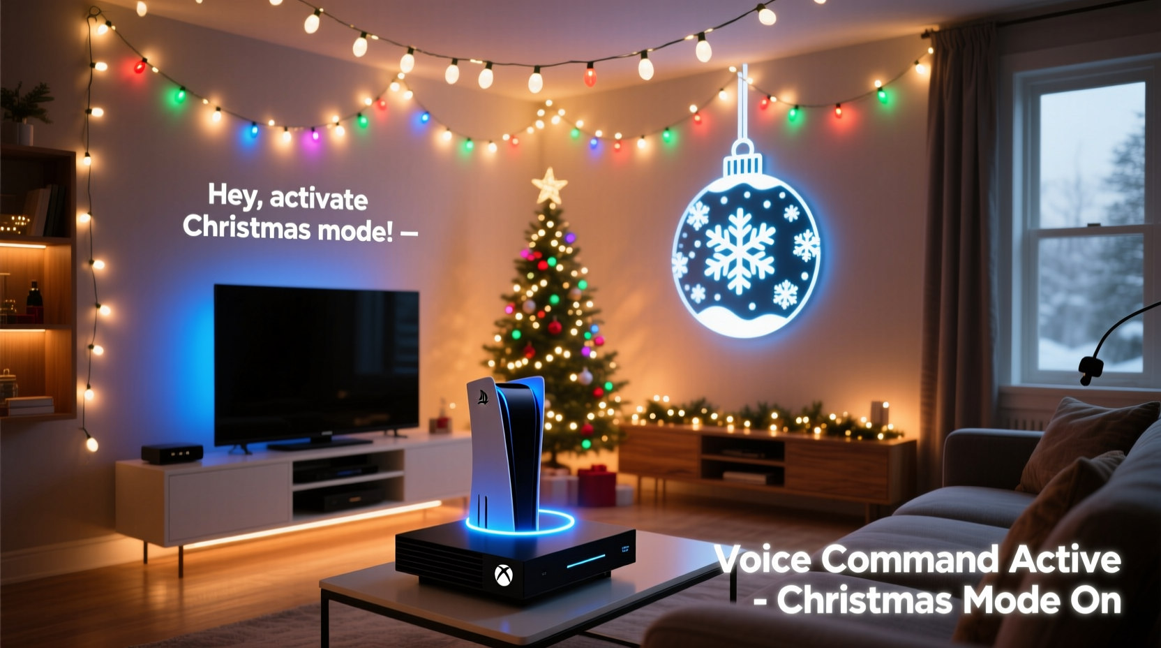 Can You Use Gaming Console Voice Assistants To Control Your Christmas ...