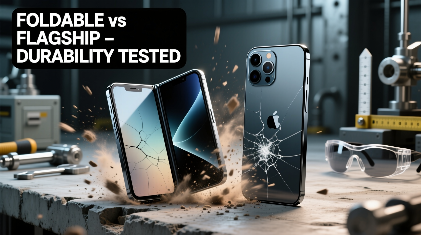 Foldable Phone Vs Standard Flagship Durability Tested