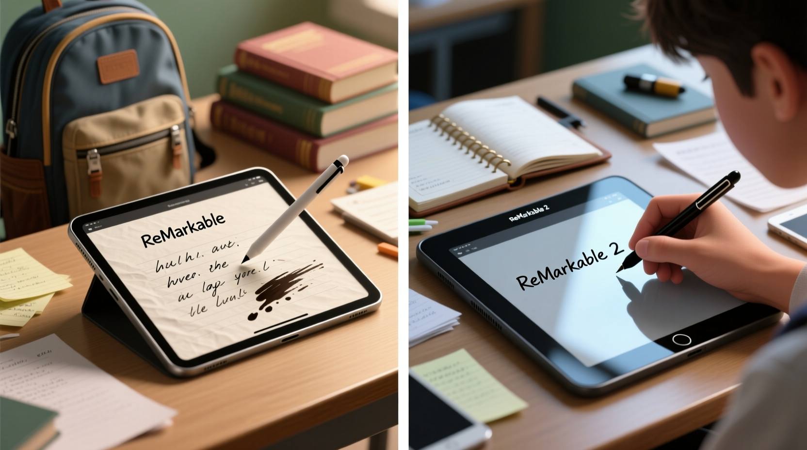 Digital Notebook vs reMarkable: Can Handwriting Recognition Replace Paper?