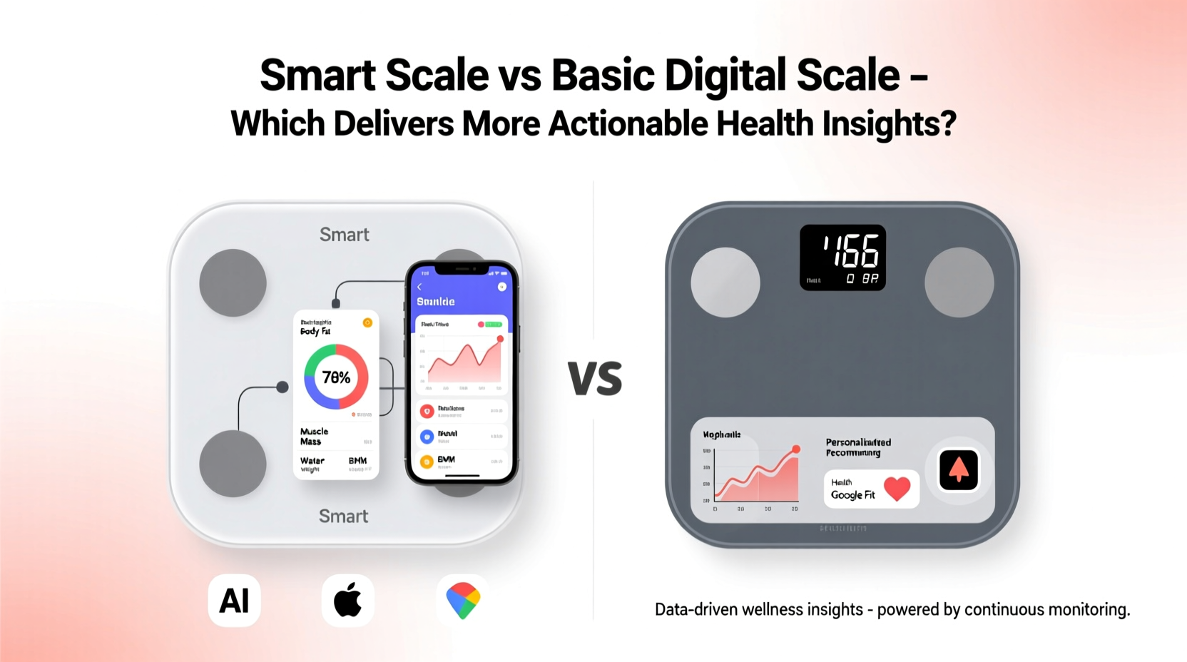Smart Scale Vs Basic Digital Which Gives More Actionable Health Insights