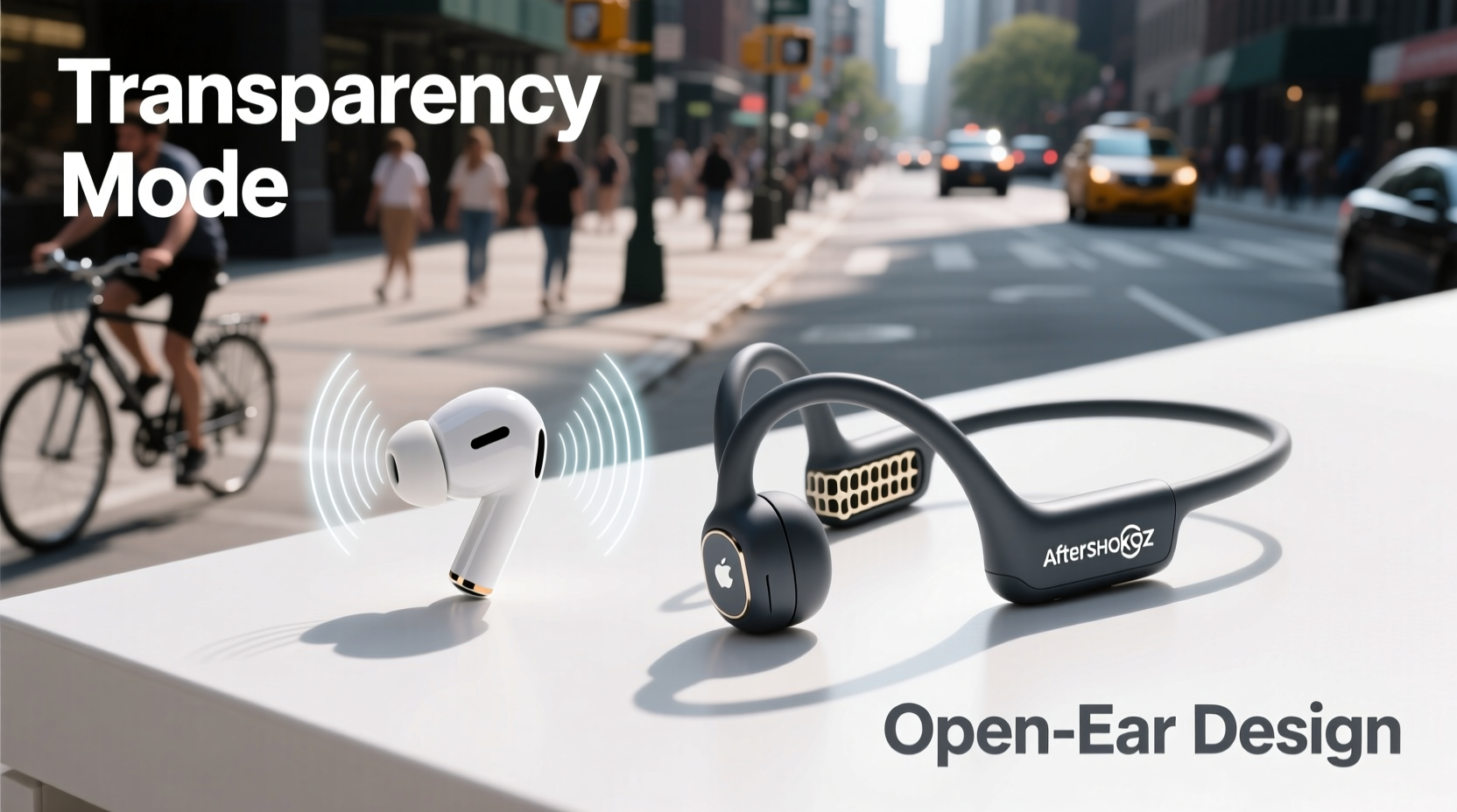 Wireless Earbuds With Transparency Mode Vs Open Ear Design Which Is ...