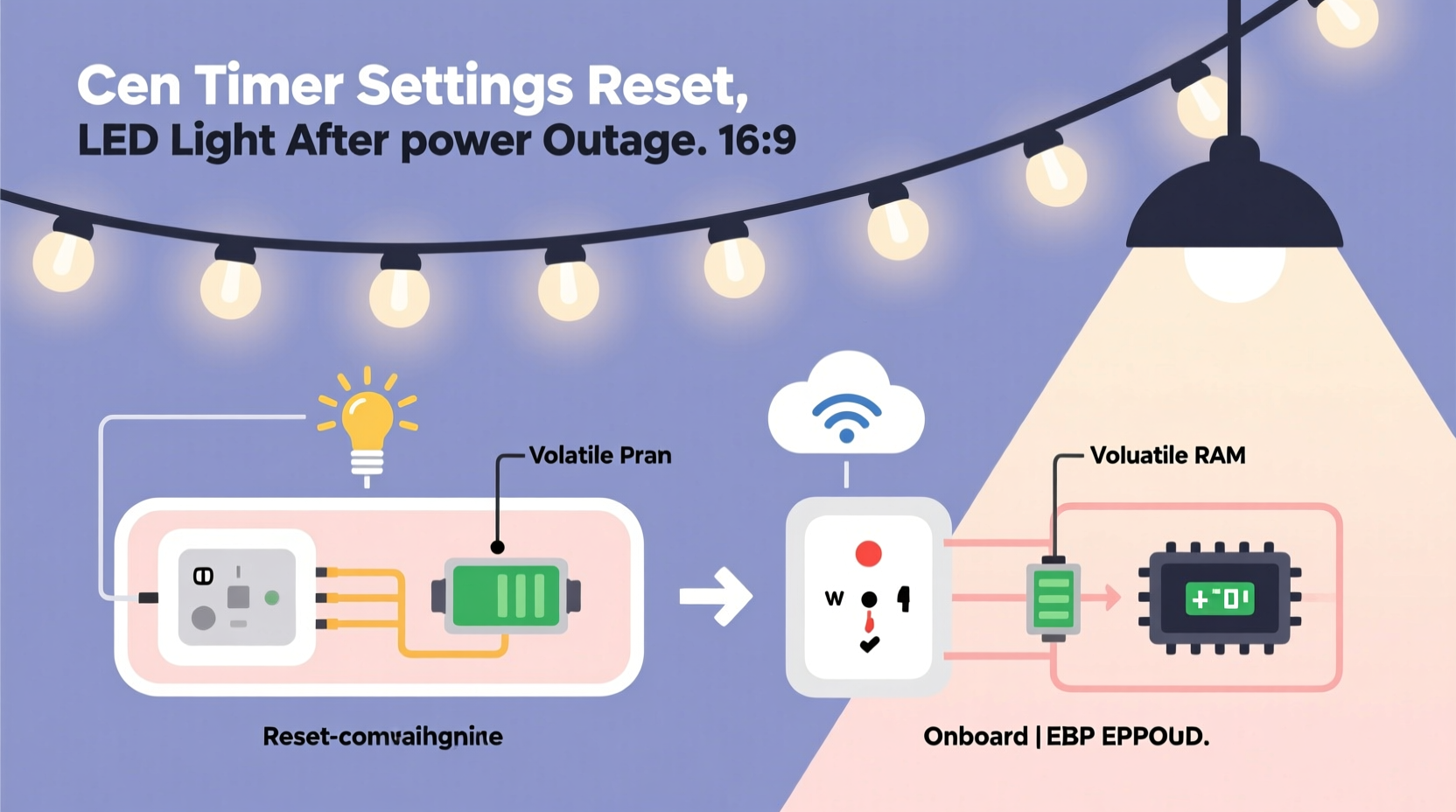 Why Do Timer Settings Reset On Some Light Strands After Power Loss