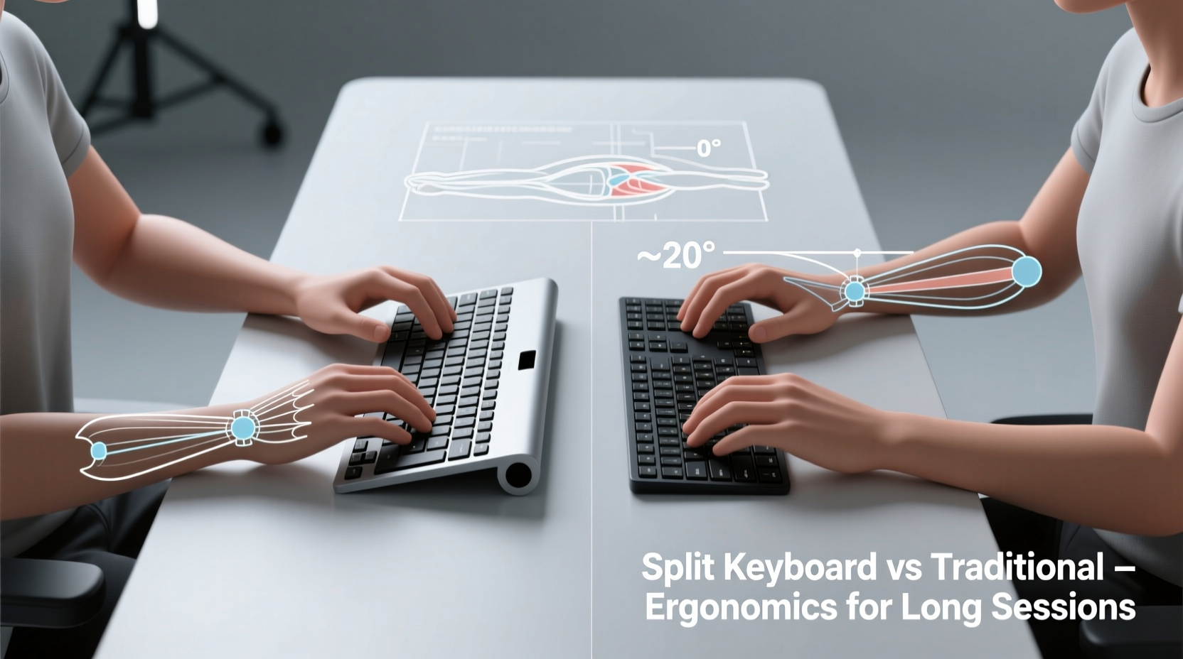 Split Keyboard Vs Traditional Which Reduces Wrist Strain For Long ...