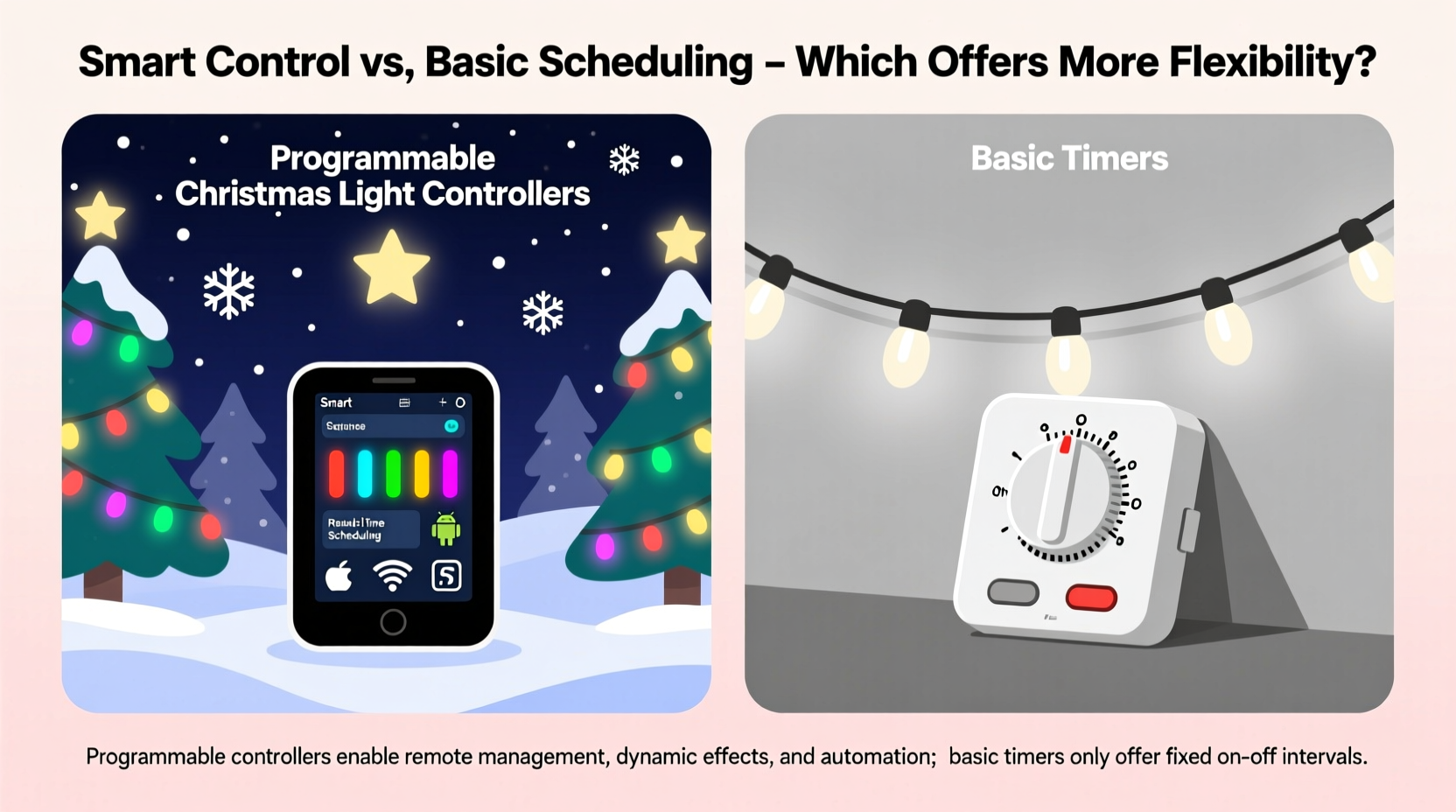 Programmable Christmas Light Controllers Vs Basic Timers Which Offers ...
