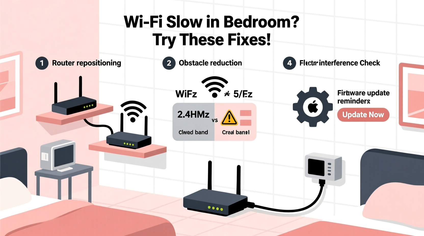 Why Is My Wifi Slow Only In The Bedroom Simple Router Fixes
