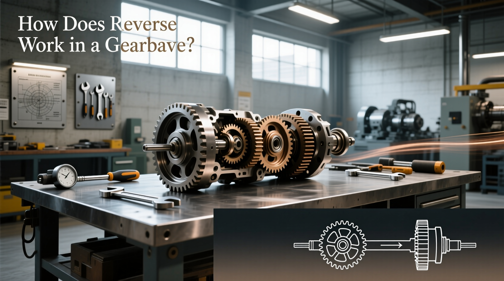 How to choose high low reverse gear box,How does reverse work in a gearbox?