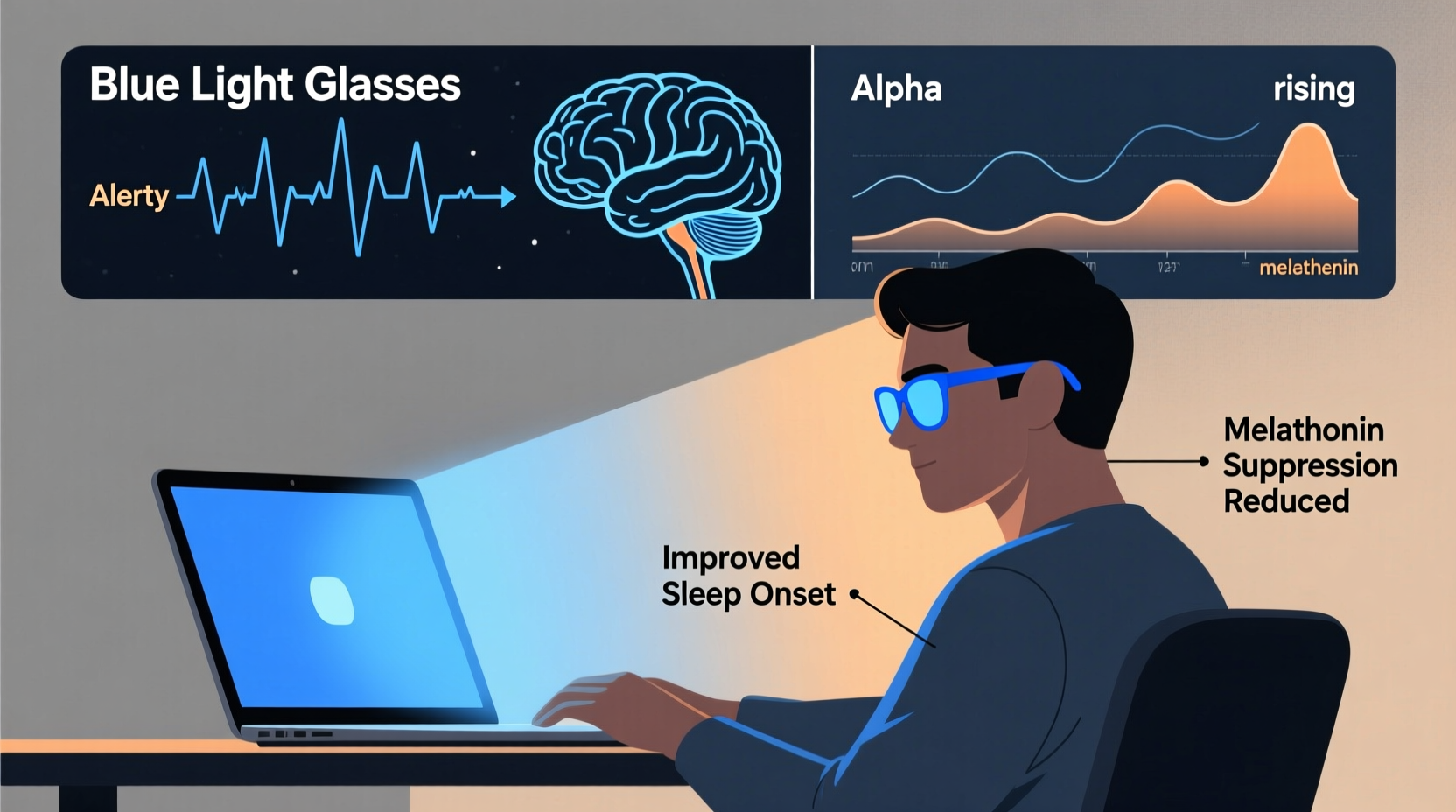 Does Wearing Blue Light Glasses At Night Actually Help You Sleep