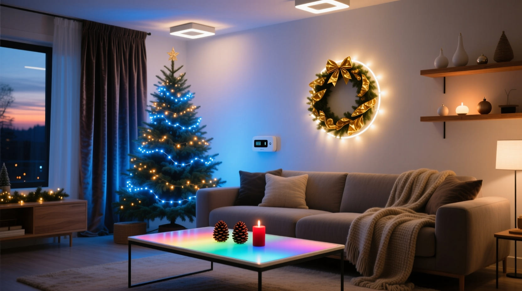 How To Create A Cohesive Christmas Decoration Theme Using Smart ...