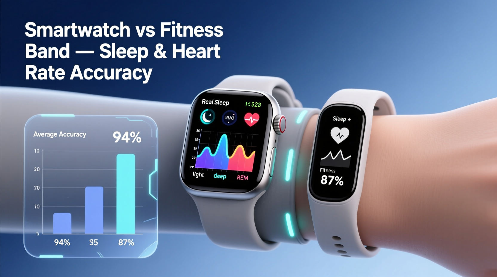 Smartwatch Vs Fitness Band Which Tracks Sleep And Heart Rate More ...