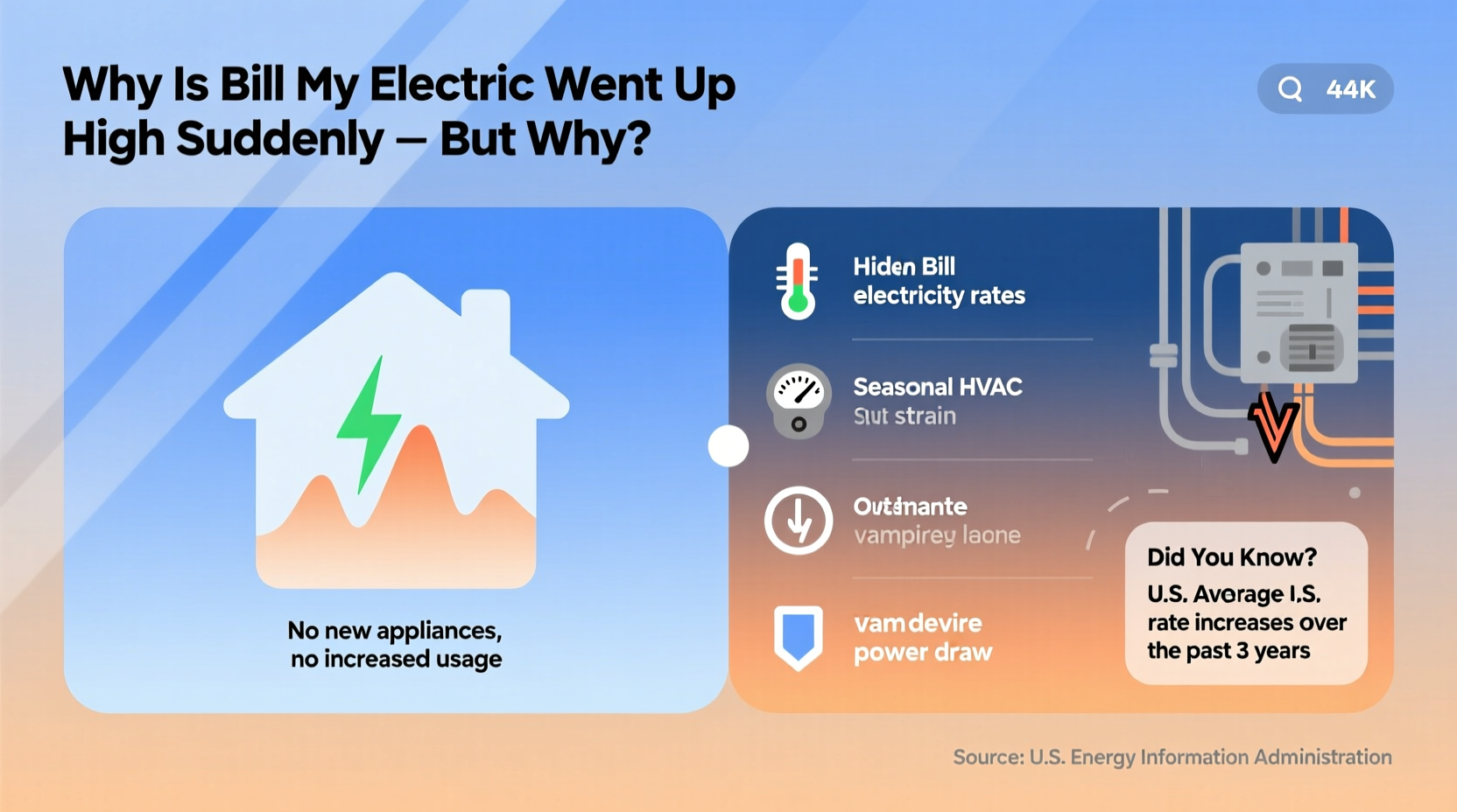 Why Is My Electric Bill So High Suddenly Without Extra Usage Or New Appliances