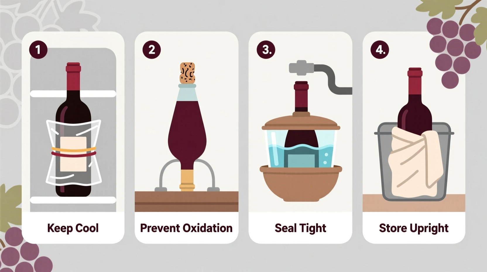 How To Store Opened Wine Bottles Without A Vacuum Pump Effective Hacks ...