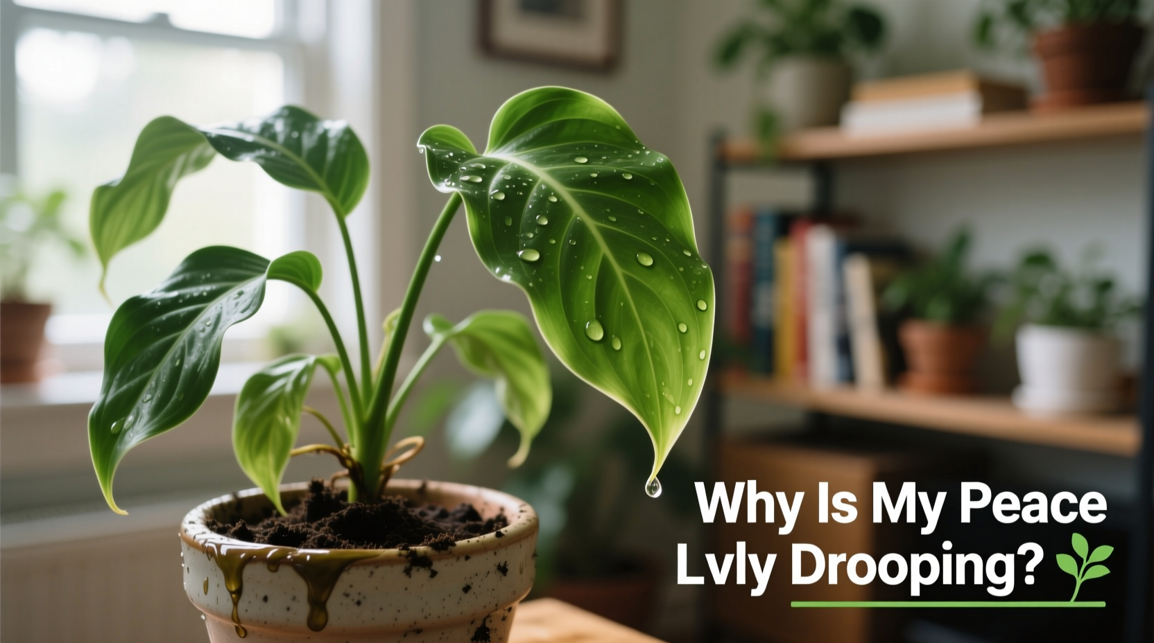 Why Is My Peace Lily Drooping Even After I Watered It Troubleshooting ...