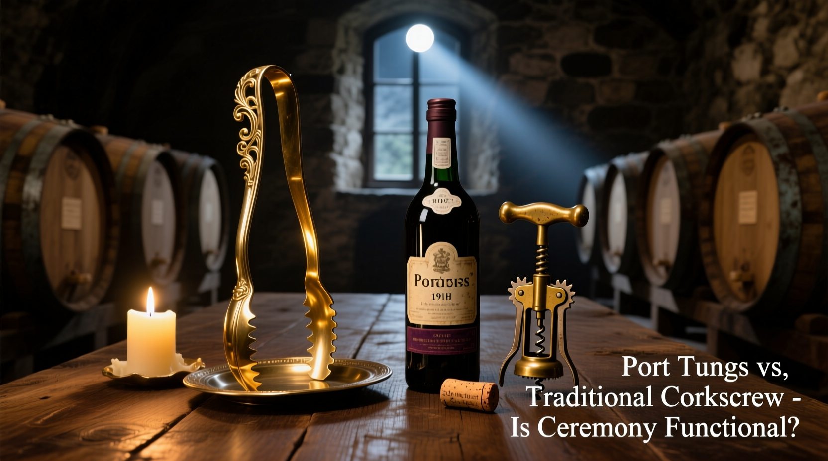 Port Tongs Vs Traditional Corkscrew For Vintage Ports Is The Ceremonial ...