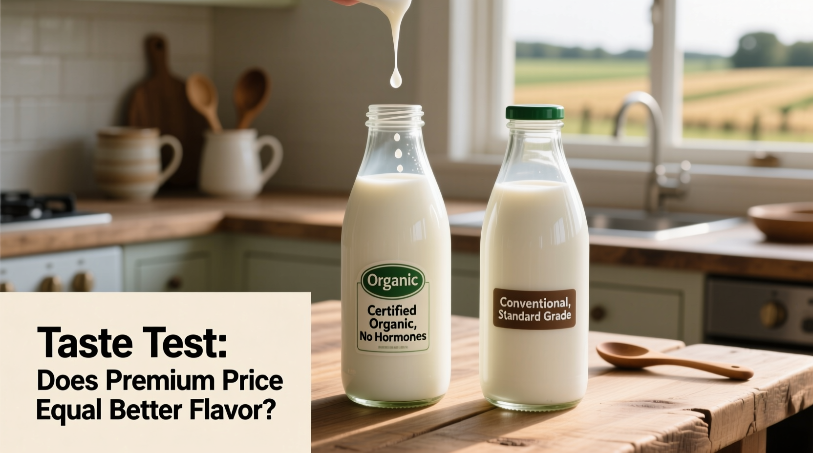 Organic Milk Vs Regular Milk Does The Taste Justify The Price