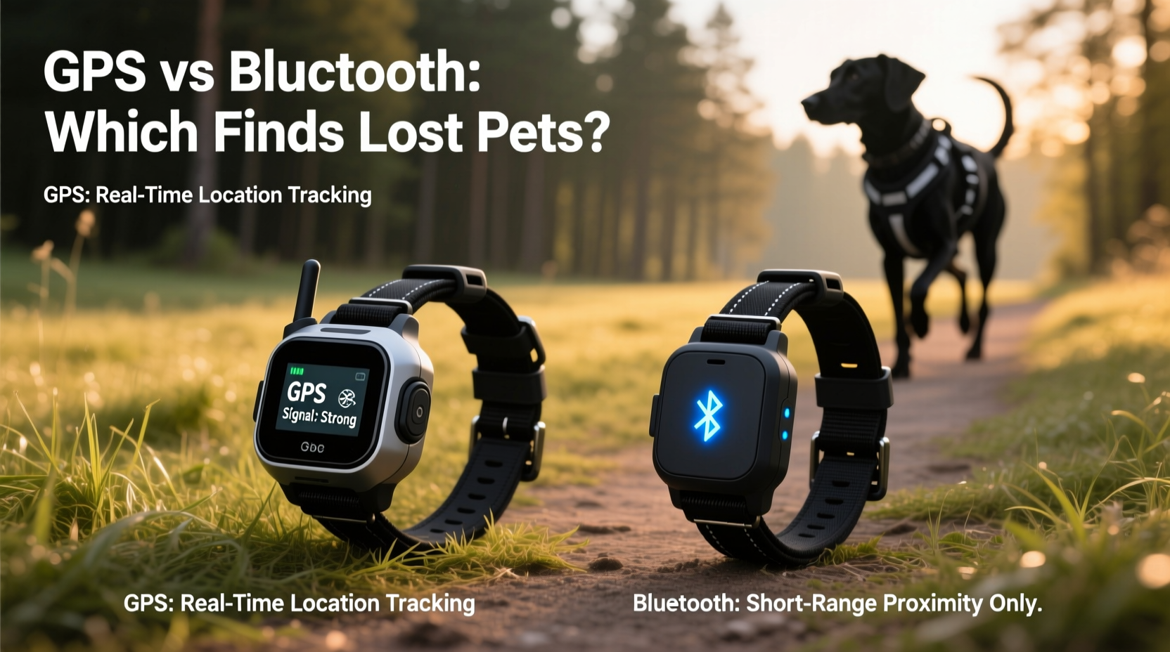 Pet Tracking Collars Gps Vs Bluetooth Which Actually Finds Lost Animals
