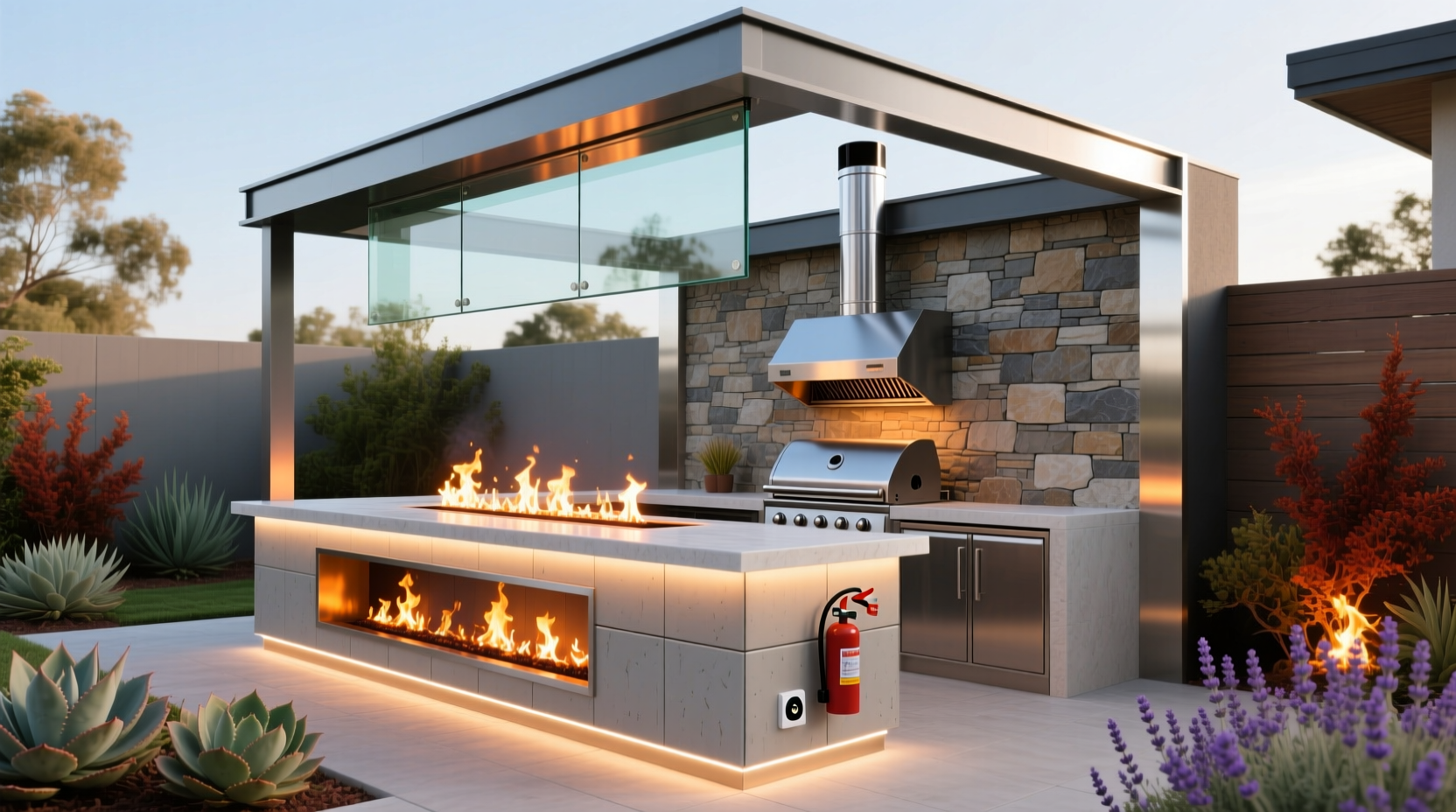 How To Build A Fire-safe Outdoor Bar With Spark-resistant Materials