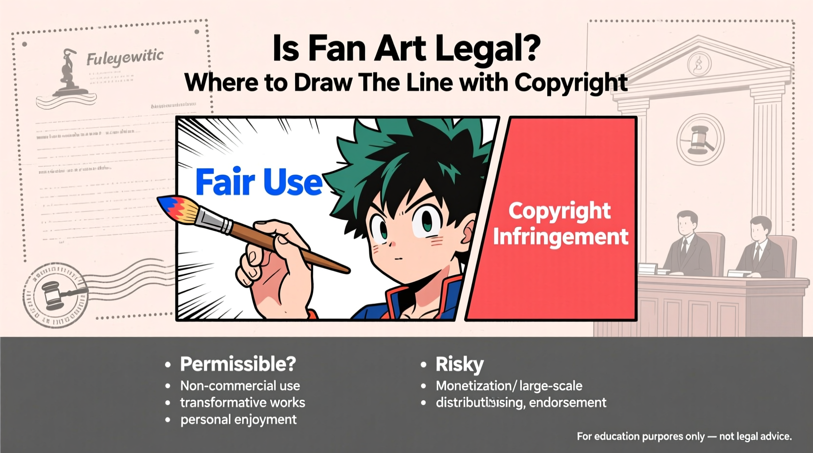 Is Fan Art Legal And Where To Draw The Line With Copyright