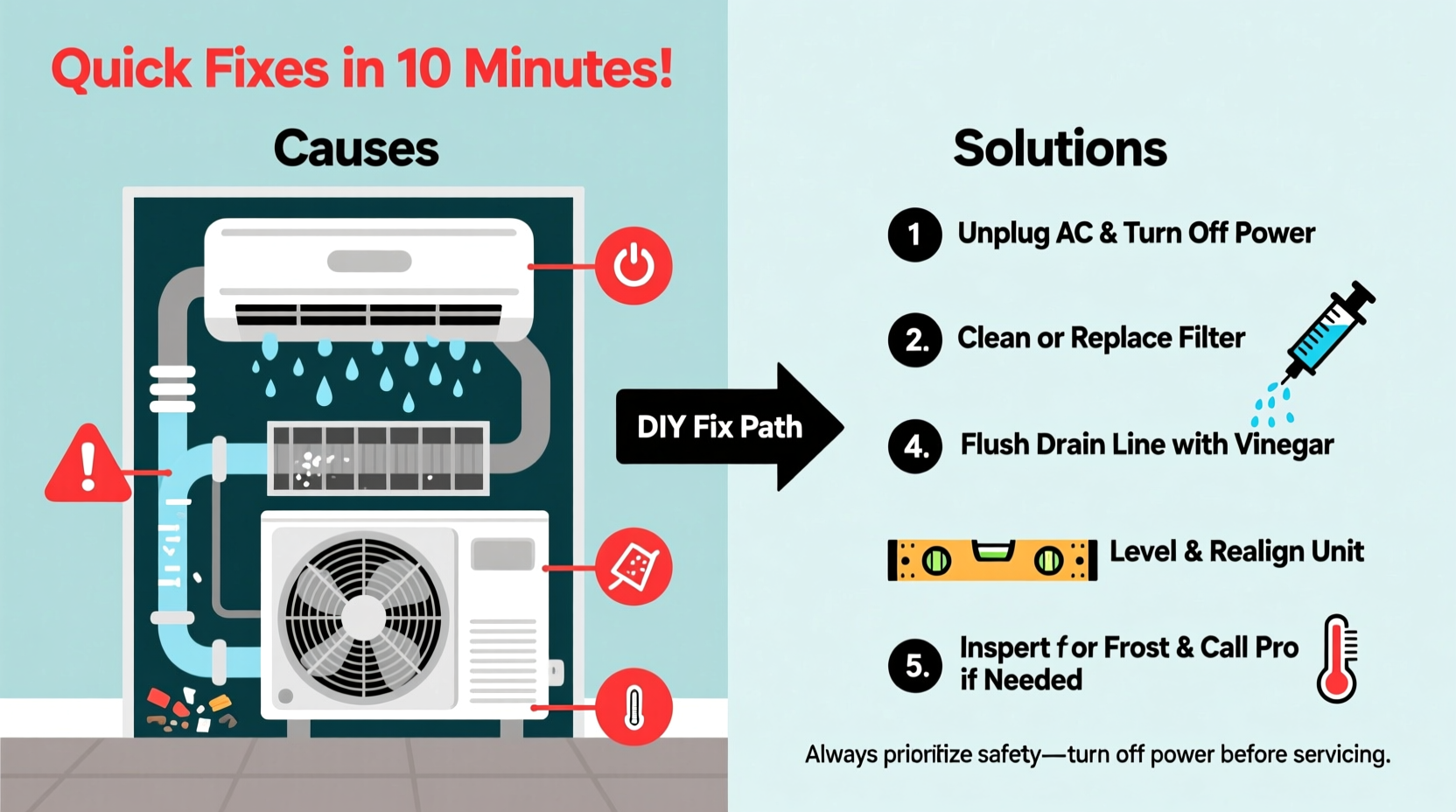 Why Does My AC Drip Water Inside And How To Fix It Fast