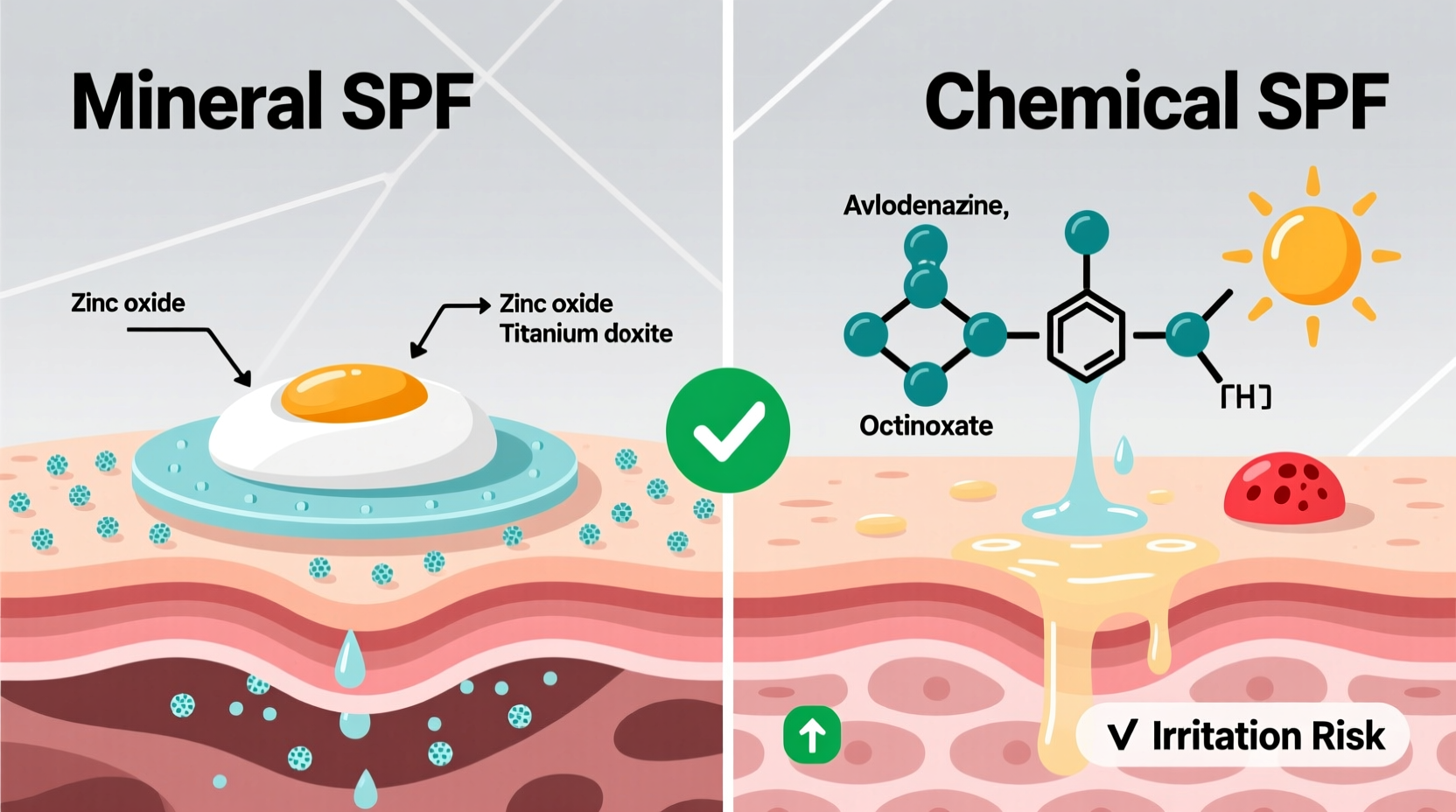 Mineral Vs Chemical Sunscreen Which One Causes Fewer Breakouts For ...