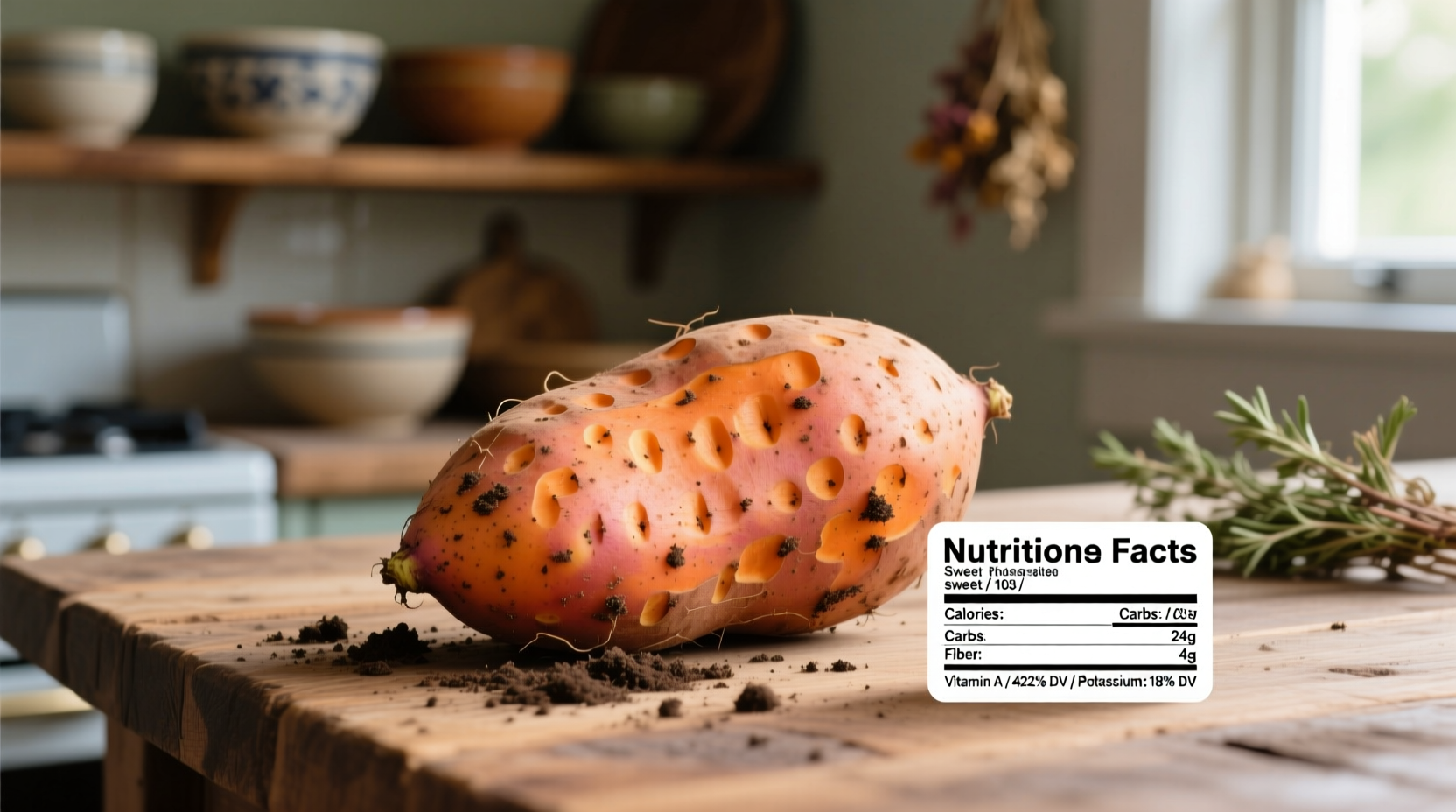 Sweet Potato Calories: 86 per 100g (Full Nutritional Facts)