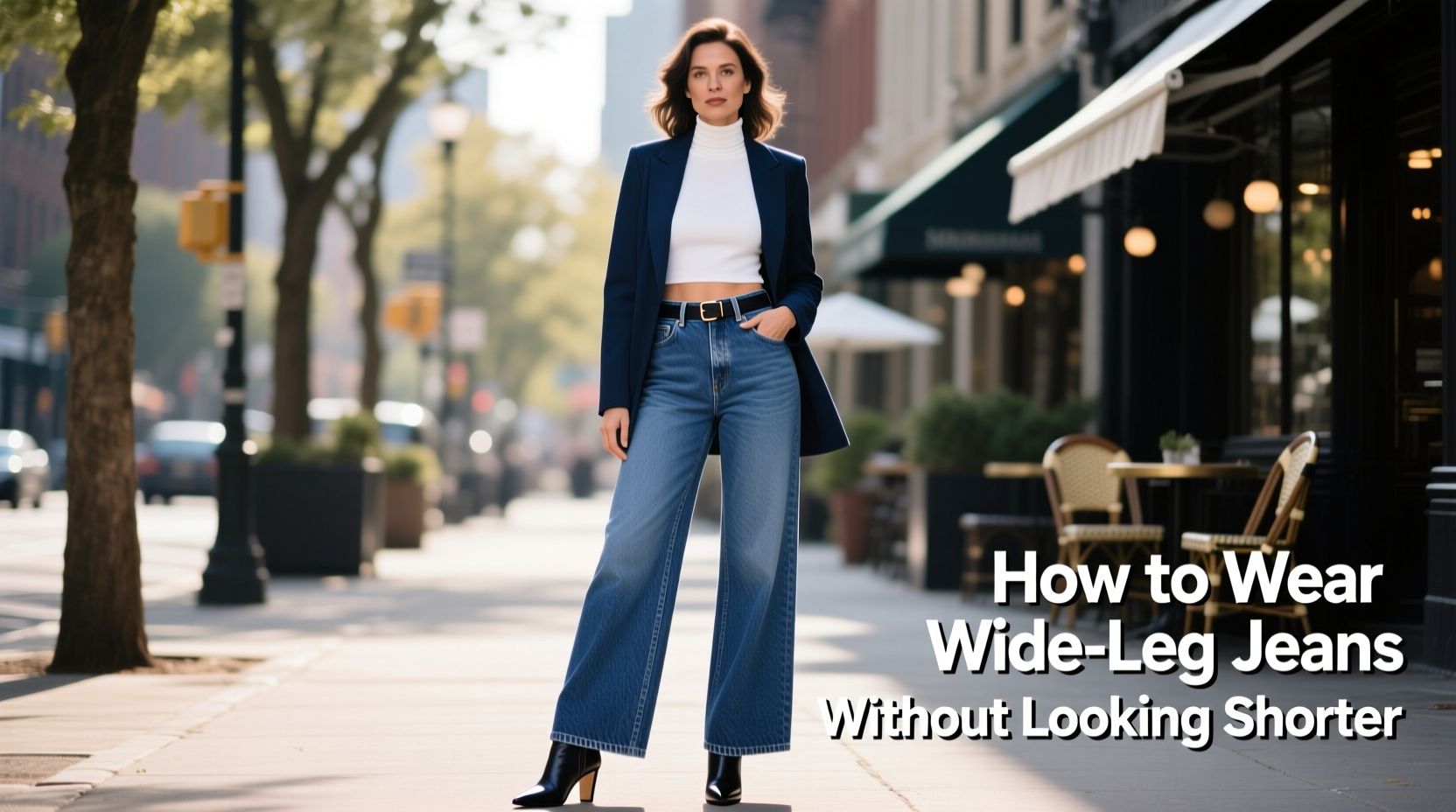 How To Wear Wide Leg Jeans Without Looking Shorter Proven Tricks
