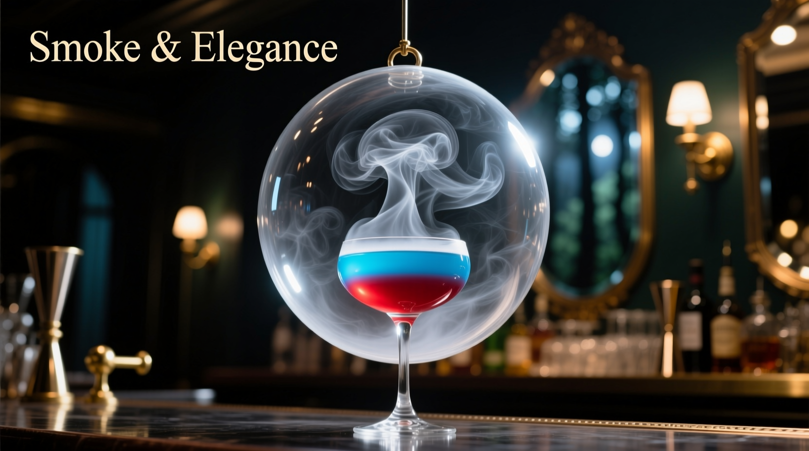 How To Make A Smoke Bubble Dome For Dramatic Cocktail Presentations
