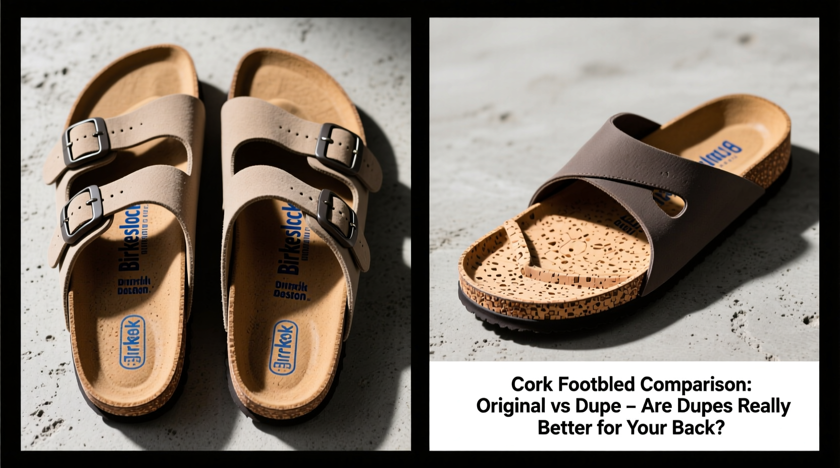 Birkenstock Boston Vs Dupes Are The Real Cork Footbeds Actually Better ...