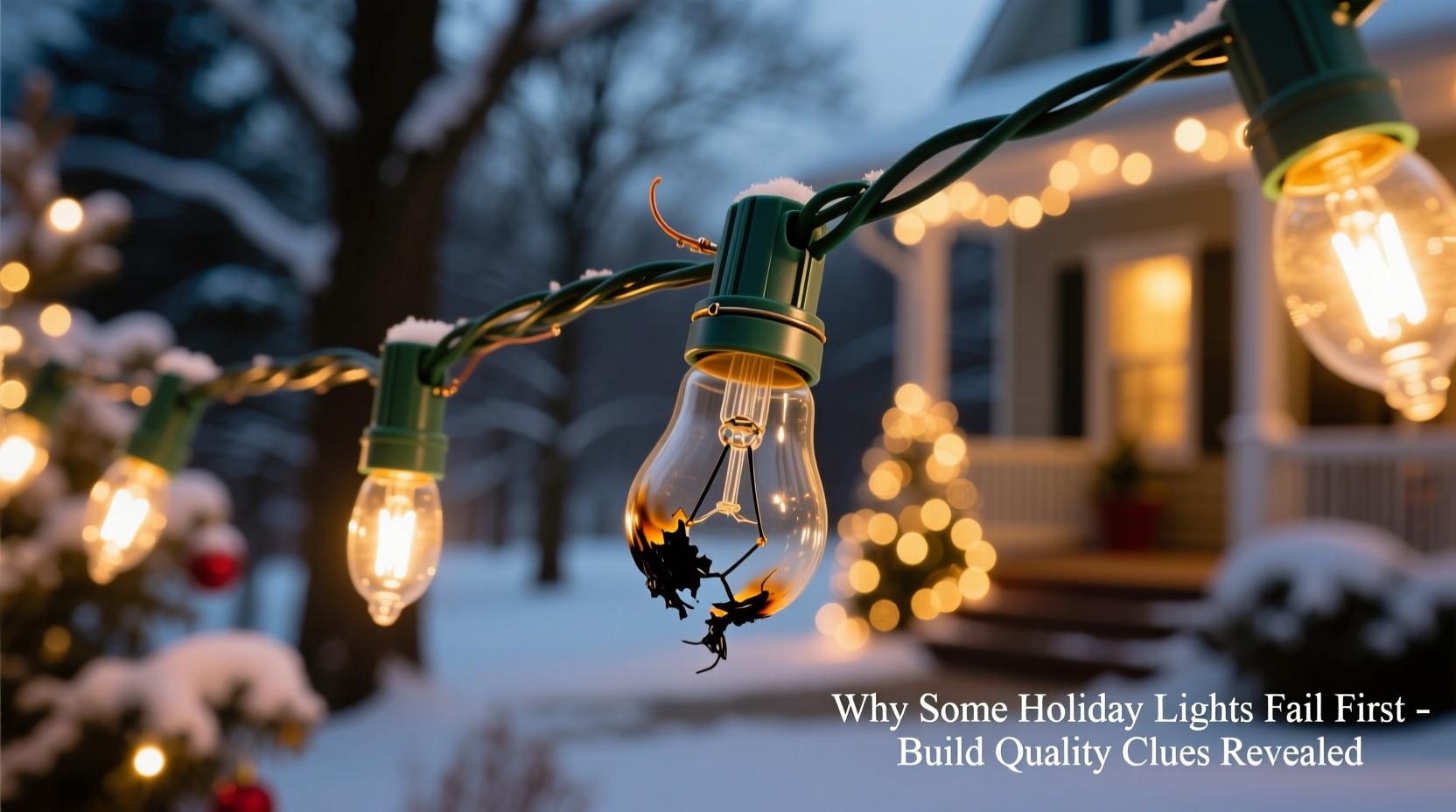 Why Do Some Christmas Lights Burn Out Faster Than Others Uncovering Build Quality Clues