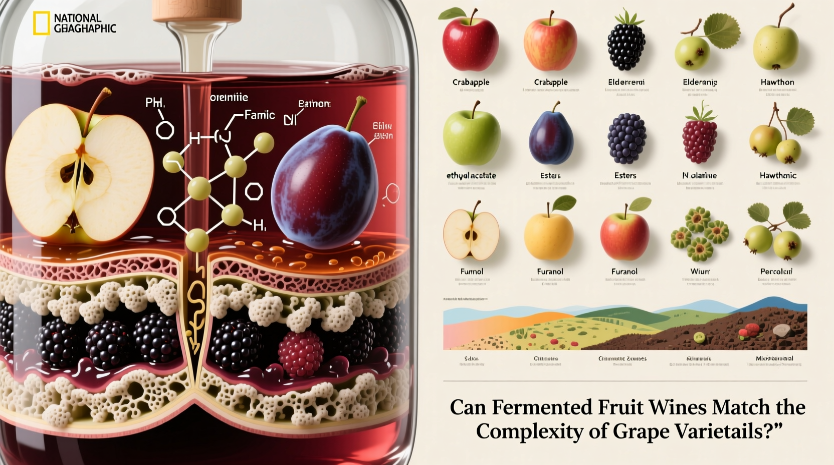 Can Fermented Fruit Wines Be As Complex As Grape Varieties
