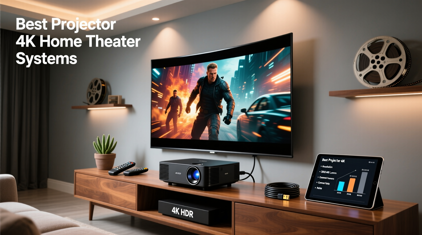 How to Choose the Best Projector 4K Home Theater System